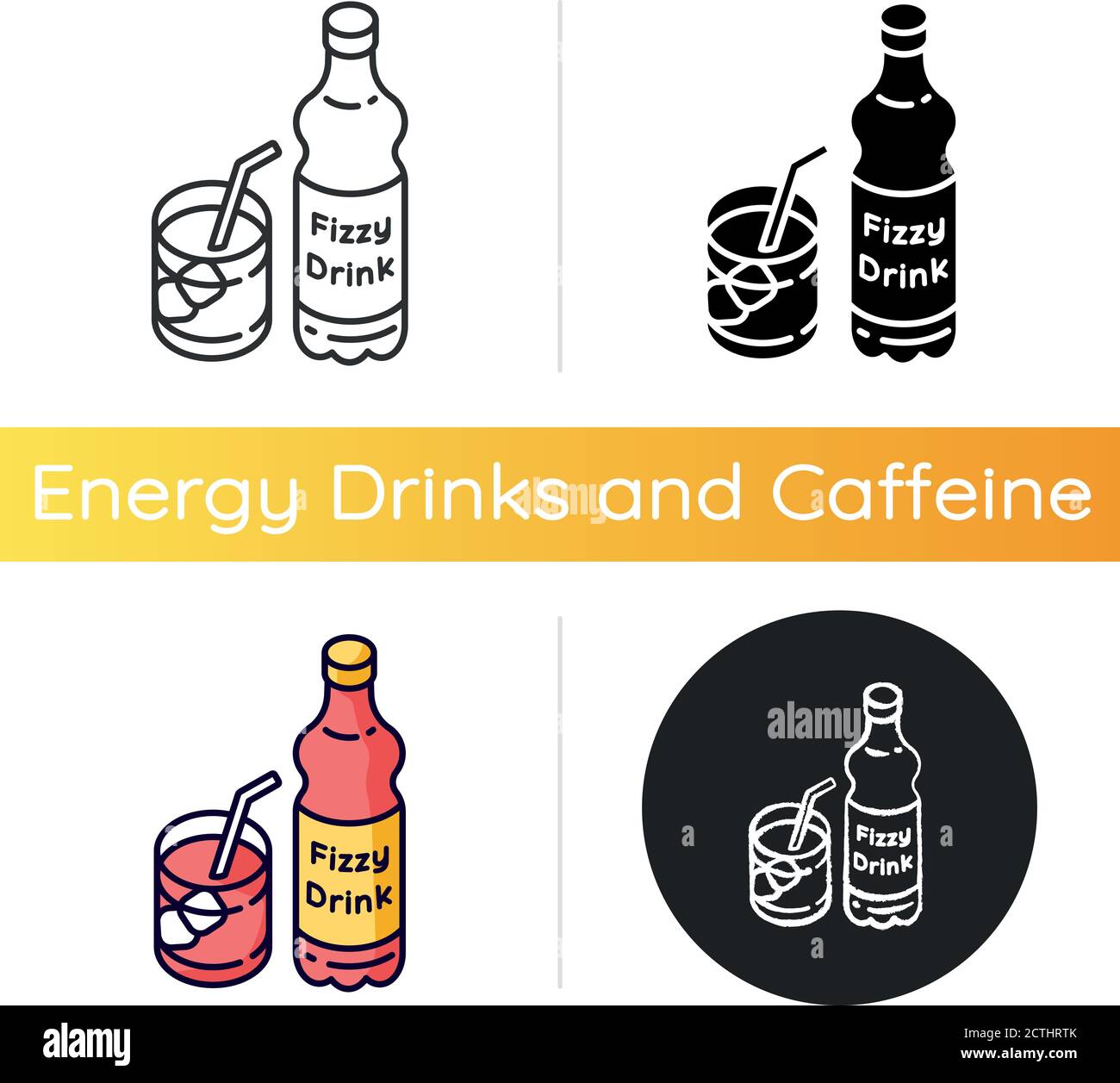 Fizzy drink icon Stock Vector Image & Art - Alamy