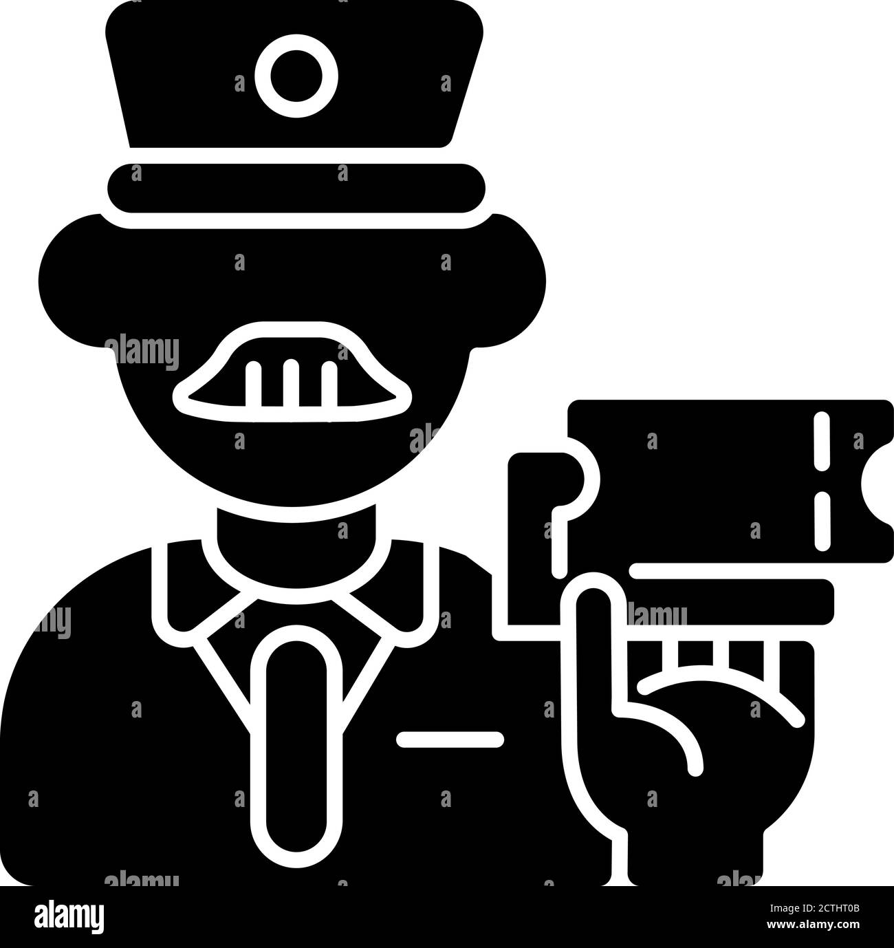 Ticket inspector Cut Out Stock Images & Pictures - Alamy