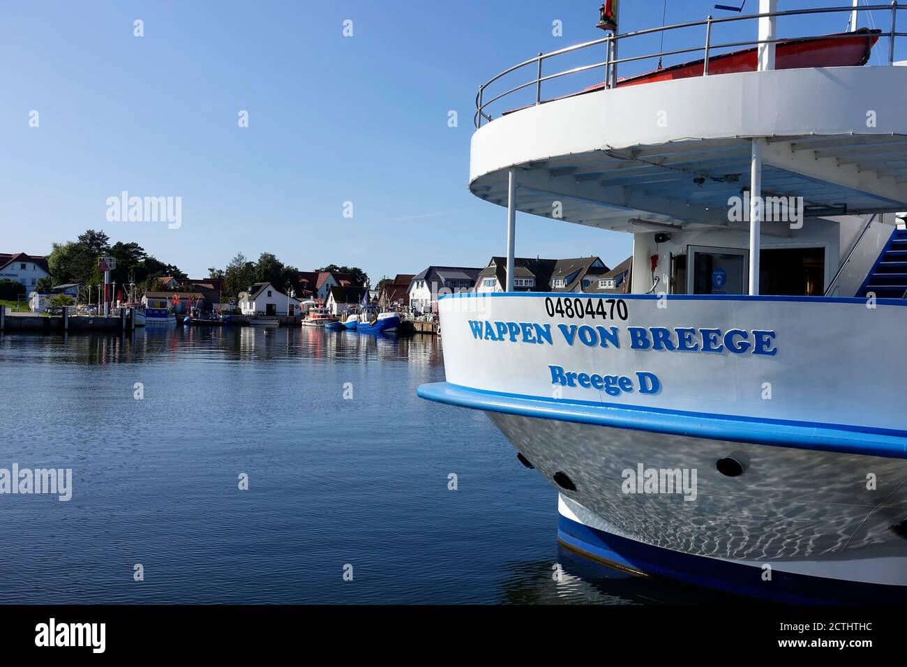 Excursion ship Wappen von Breege, Rügen, Mecklenburg-Western Pomerania ...