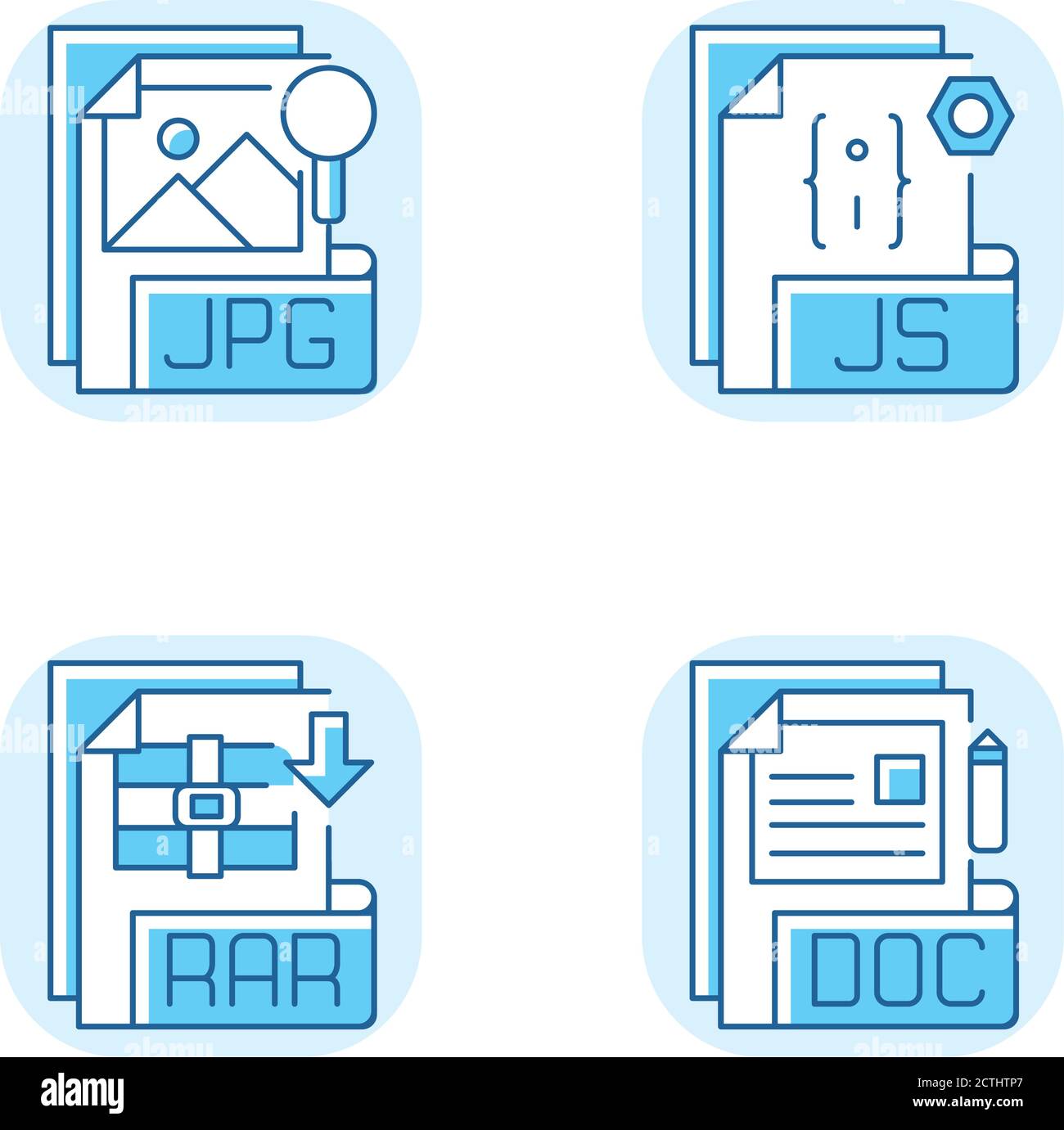 Test format Stock Vector Images - Alamy