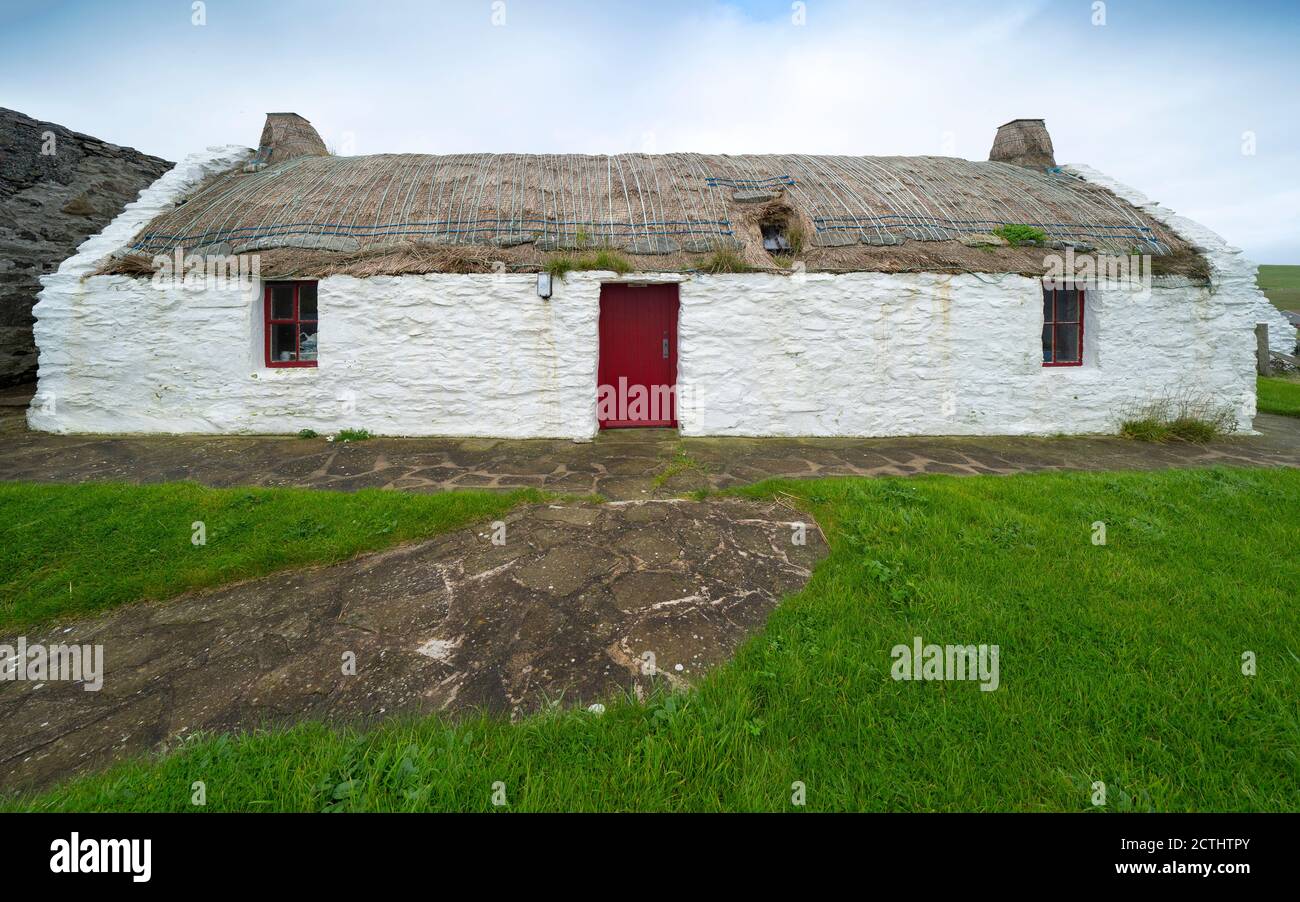 Easthouse Croft Heritage Centre at Papil, West Burra, Shetland ...