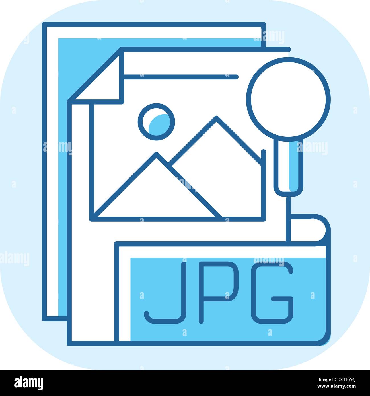 JPG file blue RGB color icon Stock Vector Image & Art - Alamy