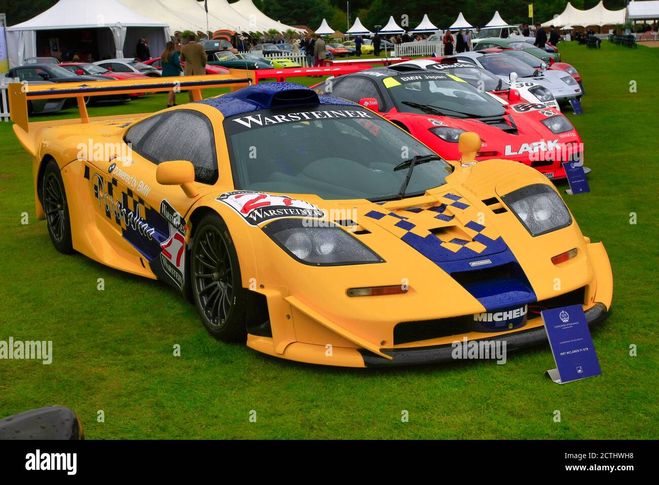 Blenheim Palace, Oxford, UK. 23rd Sep, 2020. Le Mans style race cars ...
