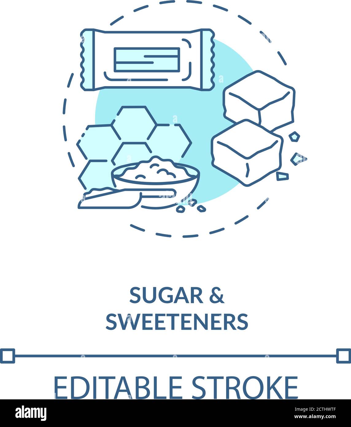 Sweeteners sweetener Stock Vector Images - Alamy