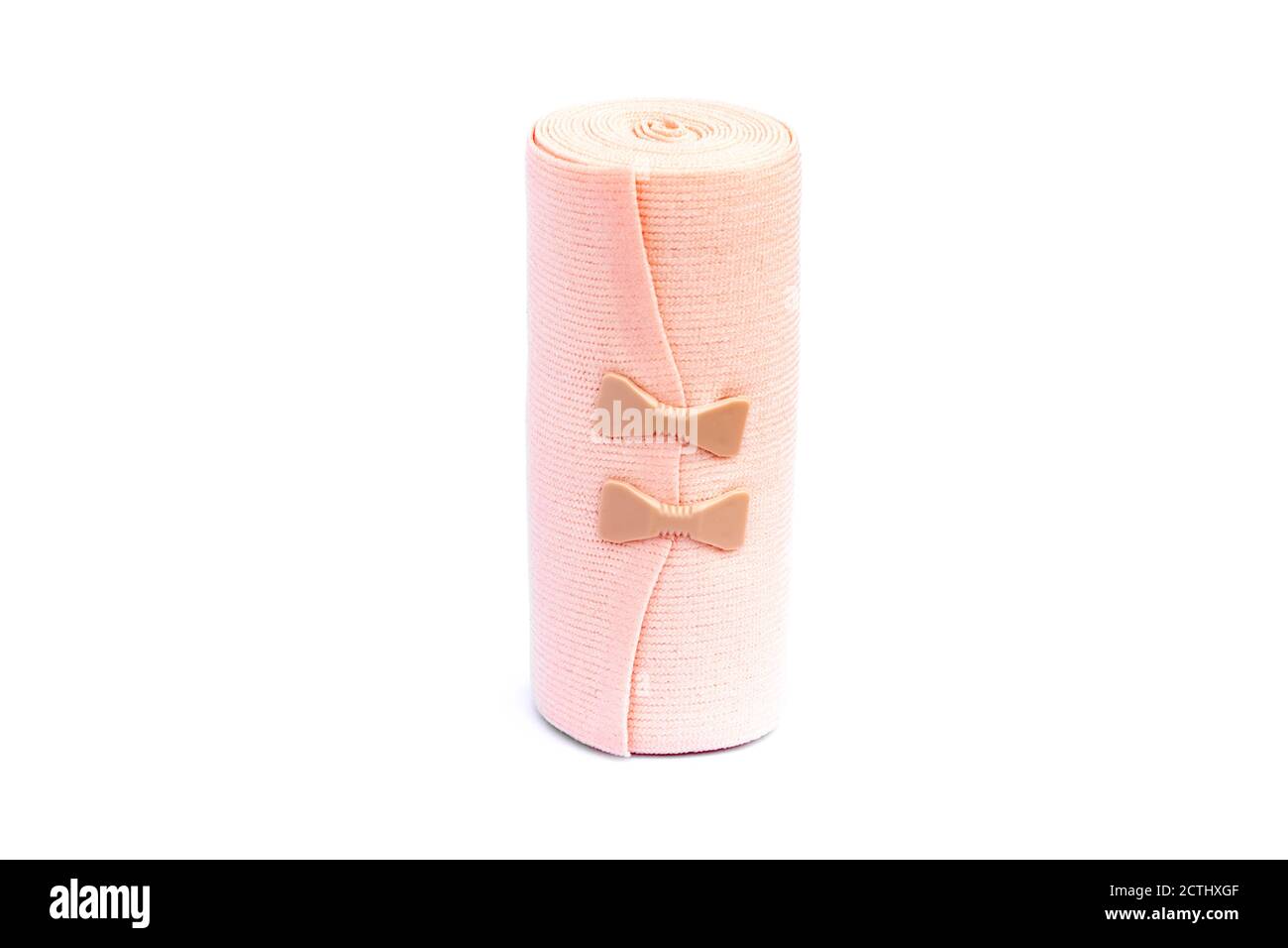 Medical bandage roll, Elastic bandage roll isolated on white background ...