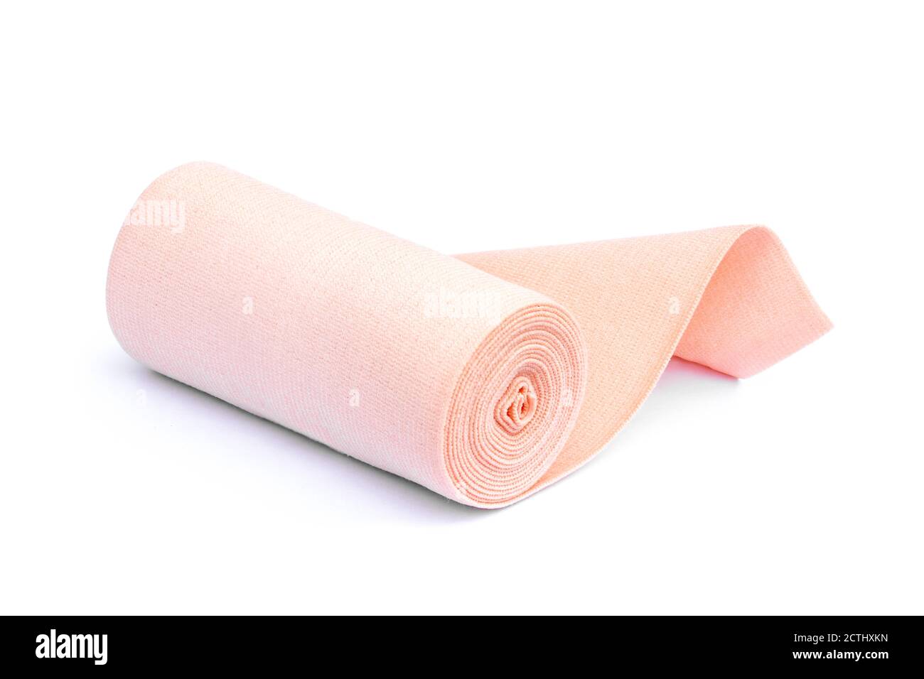 Medical bandage roll, Elastic bandage roll isolated on white background ...