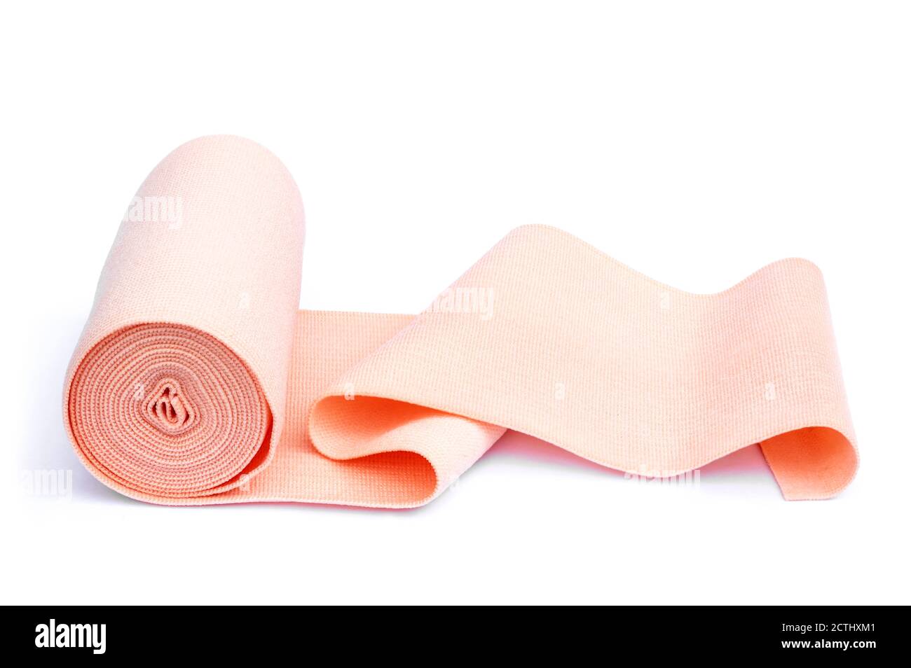 Medical bandage roll, Elastic bandage roll isolated on white background ...