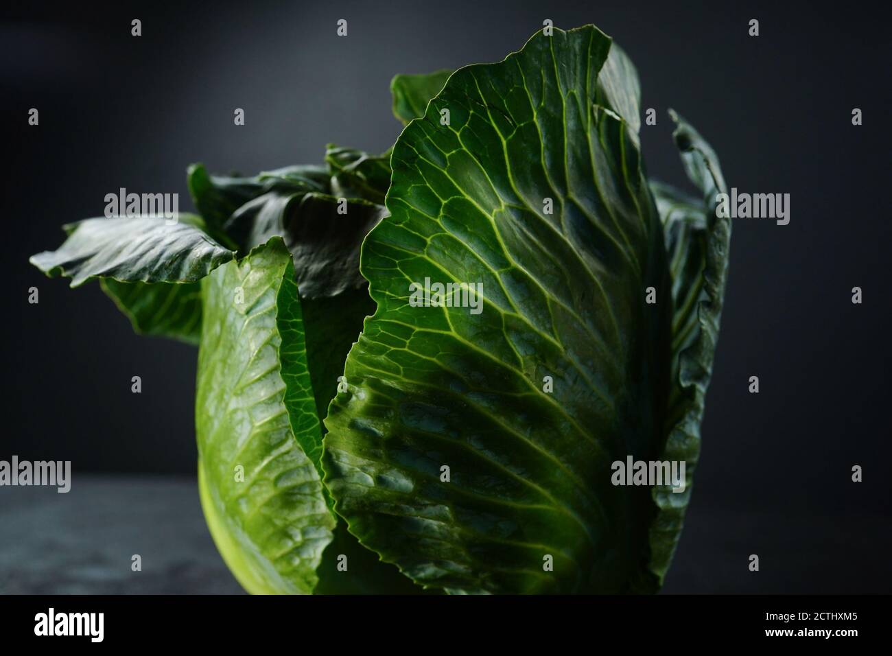 Closeup fresh cabbage leaves hi-res stock photography and images - Alamy