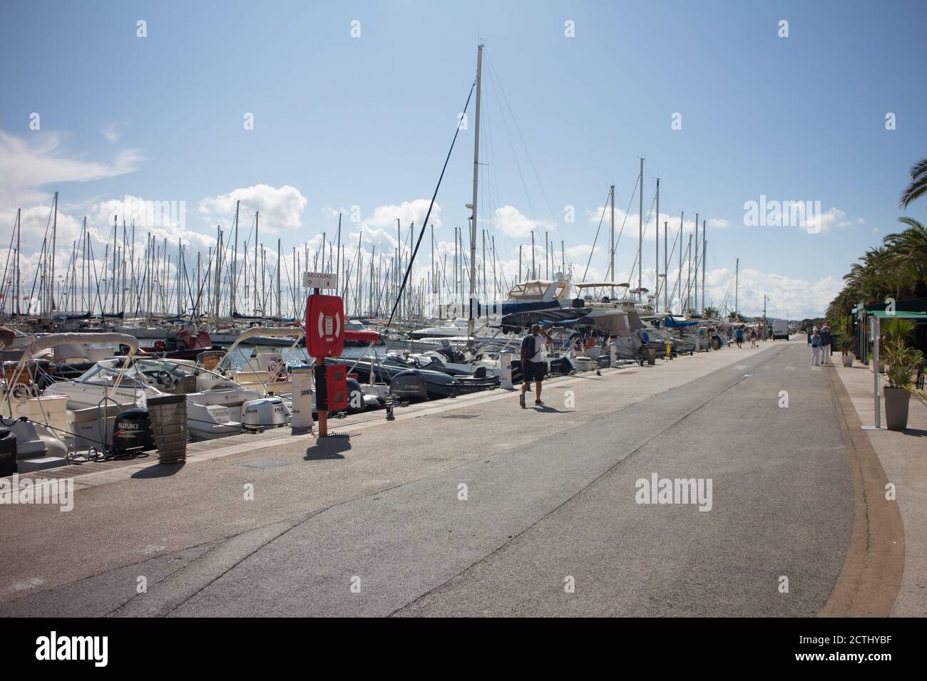 Hyères (Var,France),the port Stock Photo - Alamy