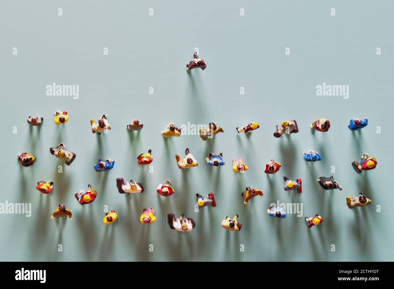 Leader crowd hi-res stock photography and images - Alamy