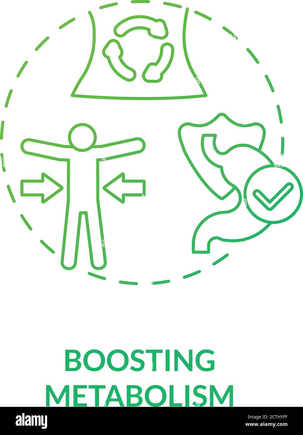 Boosting metabolism concept icon Stock Vector Image & Art - Alamy