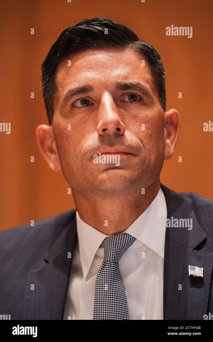Department of Homeland Security acting Secretary Chad Wolf testifies ...