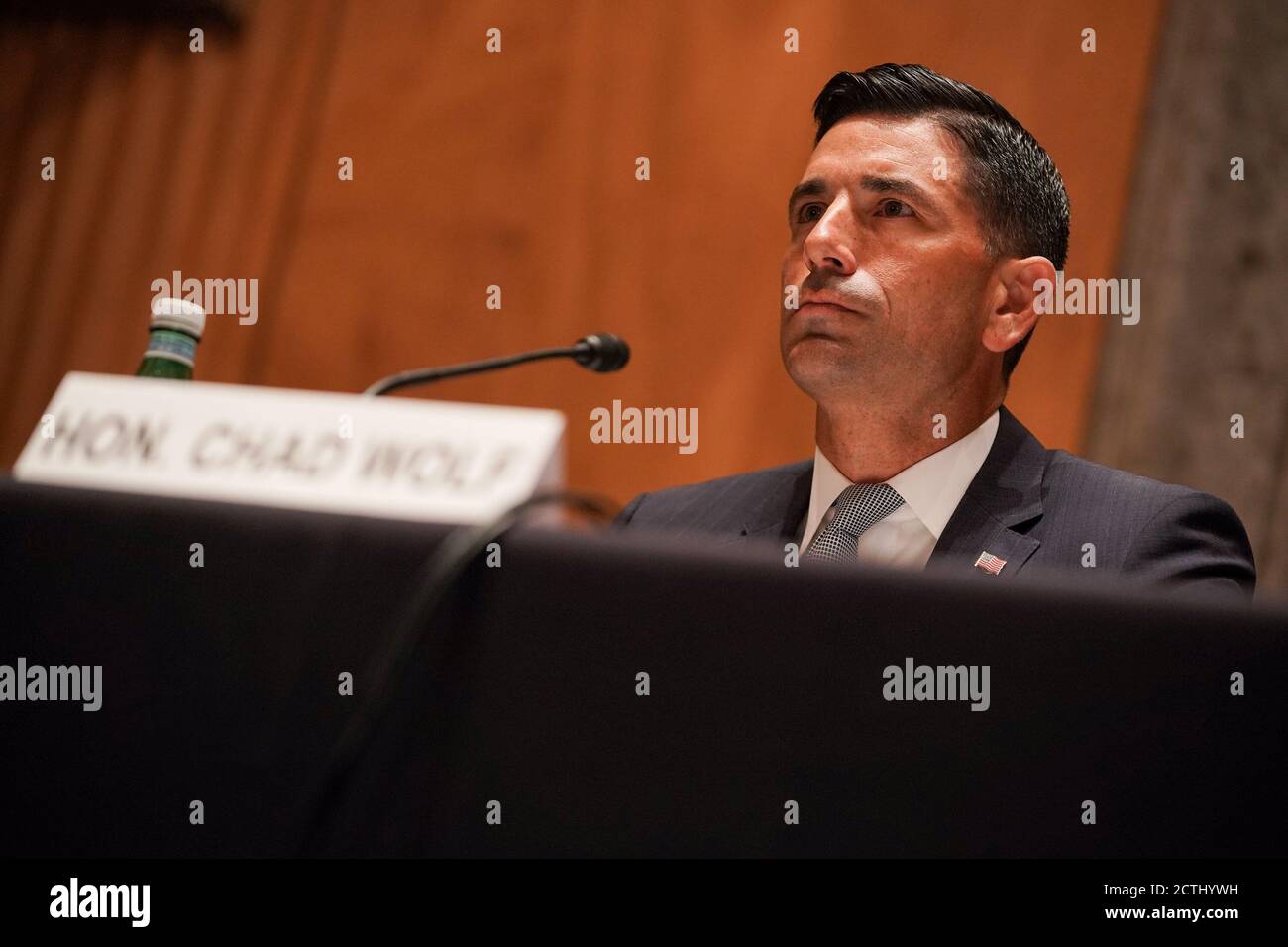 Department of Homeland Security acting Secretary Chad Wolf testifies ...