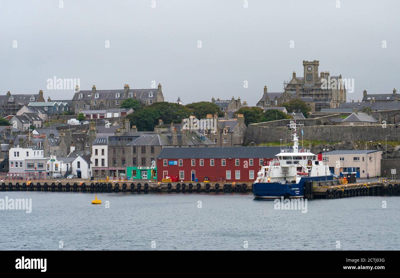View lerwick town shetland from hi-res stock photography and images - Alamy