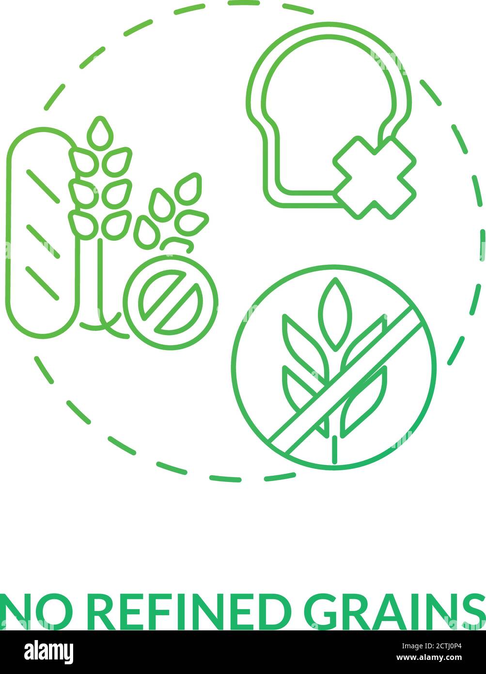 Refined grains Stock Vector Images - Alamy