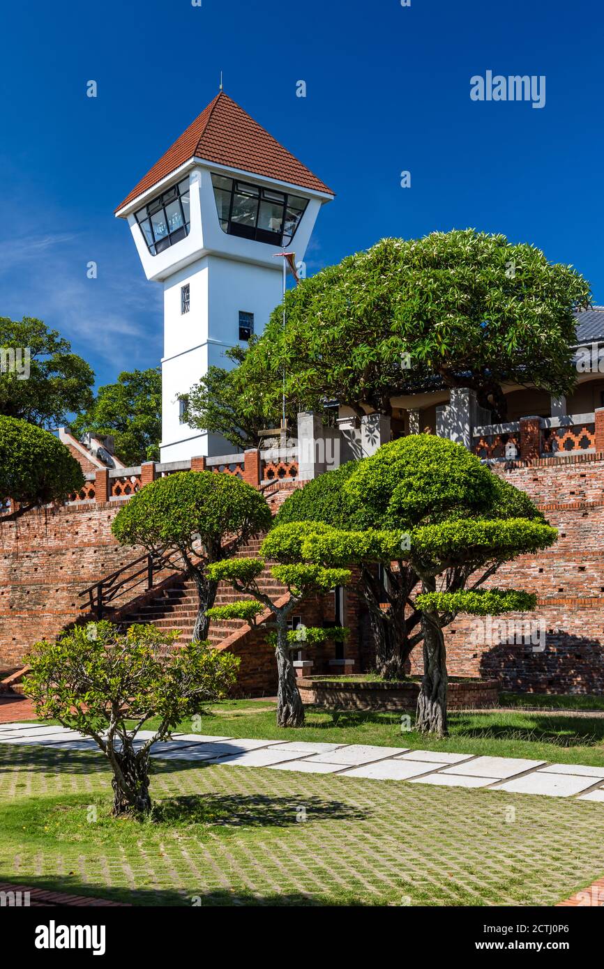 Lookout point of the former Dutch fortification "Fort Zeelandia" in An ...