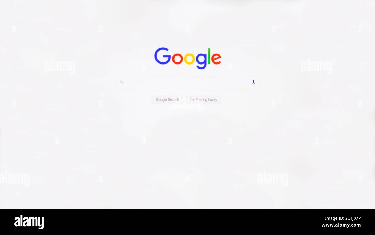 Google search engine hi-res stock photography and images - Alamy