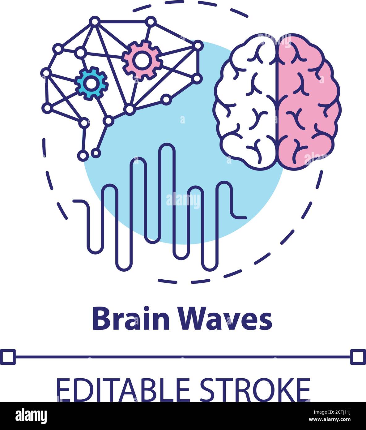 Brain waves monitor hi-res stock photography and images - Alamy