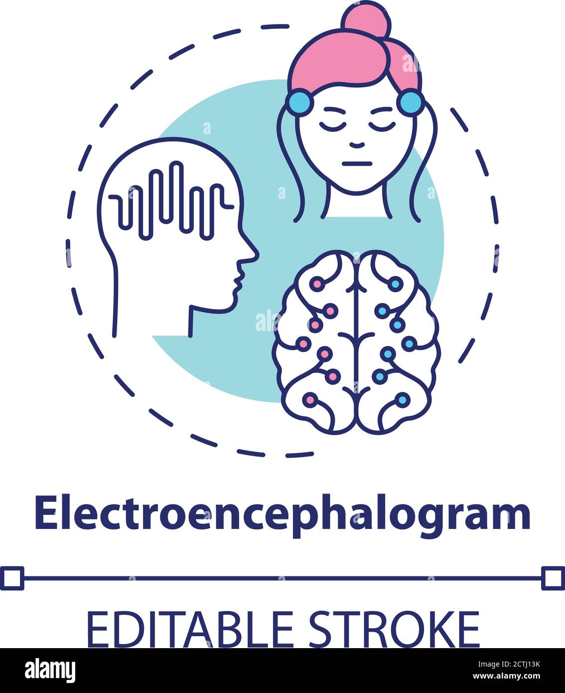 Eeg icon Cut Out Stock Images & Pictures - Alamy