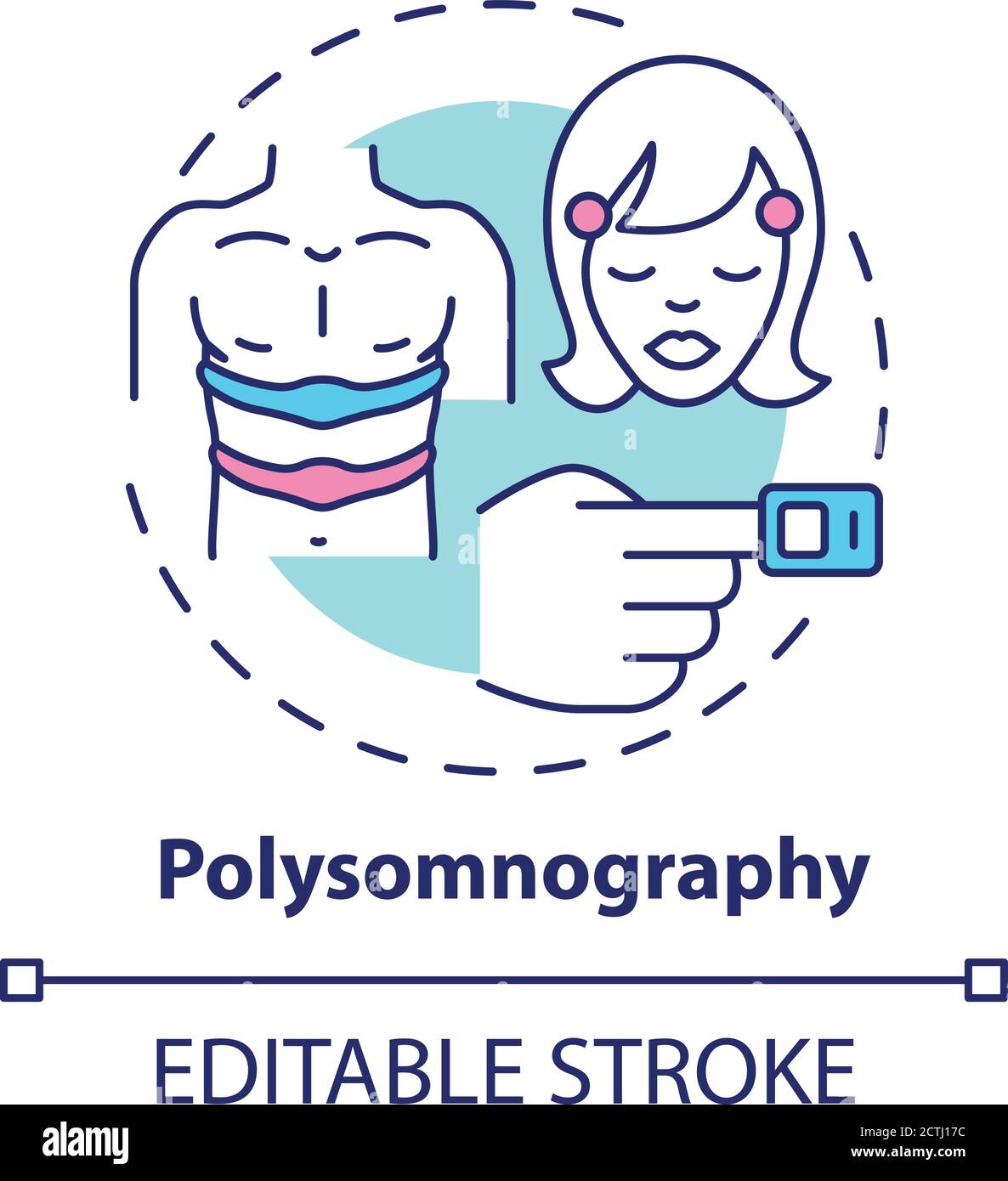 Polysomnography hi-res stock photography and images - Alamy