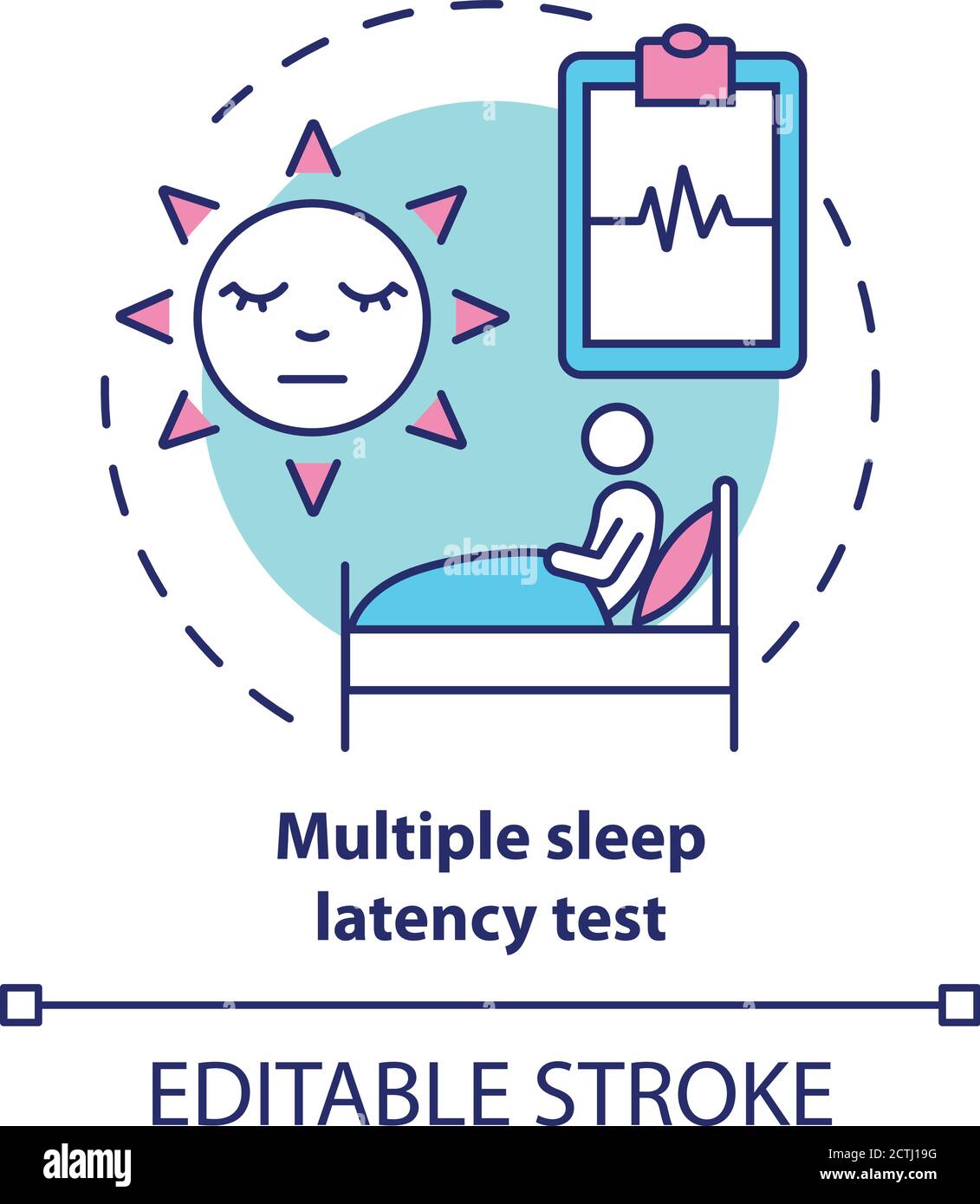 Multiple sleep latency test Cut Out Stock Images & Pictures - Alamy