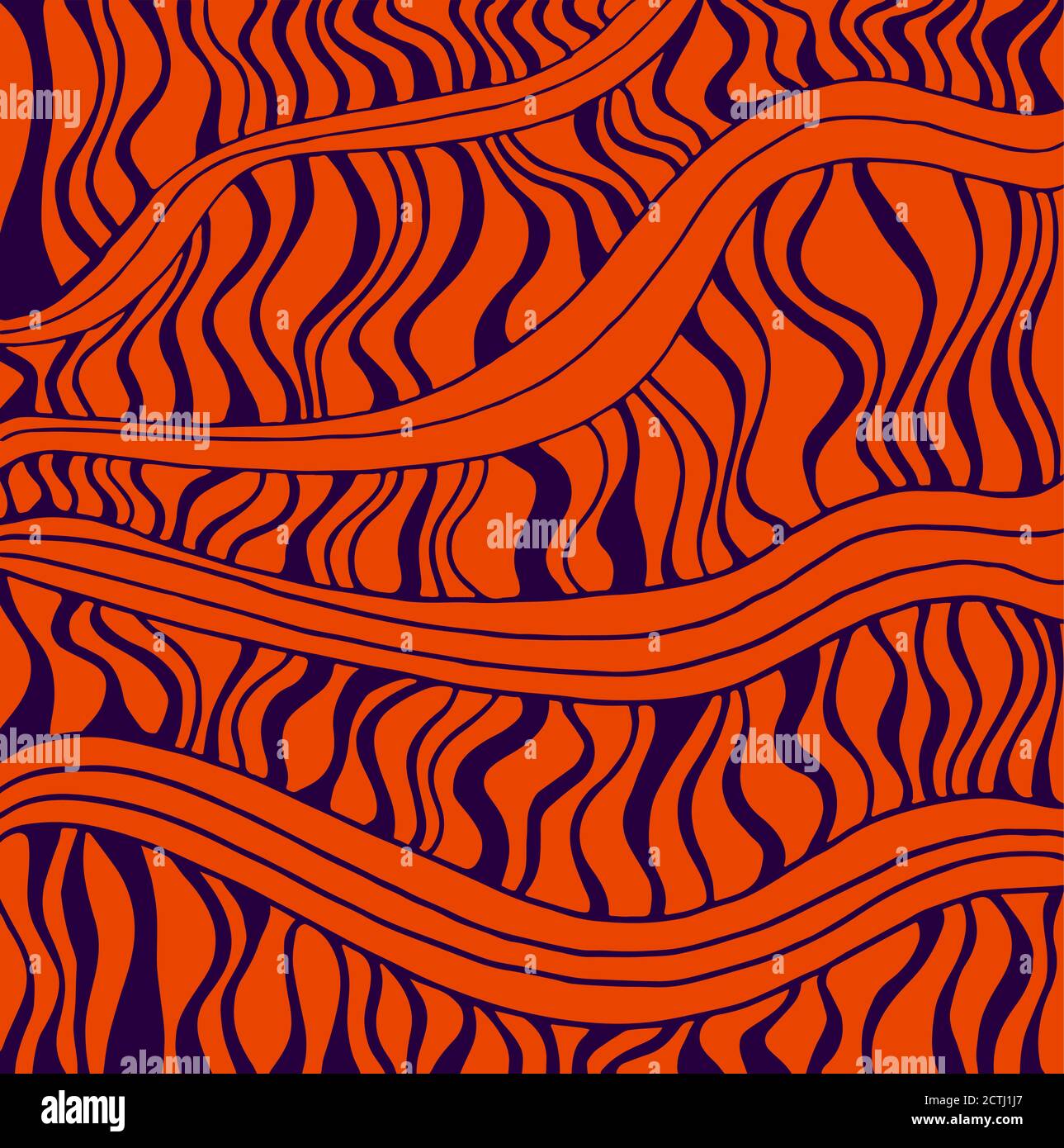 African waves Stock Vector Images - Alamy