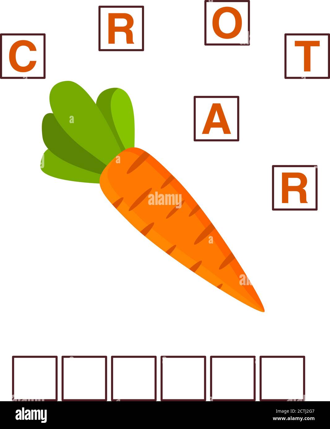 Game words puzzle carrot.Education developing child.Riddle for ...
