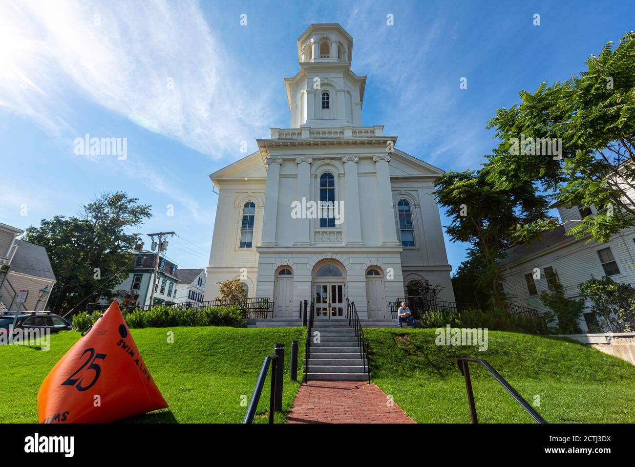 Provincetown Library, Provincetown, Massachusetts, USA Stock Photo - Alamy