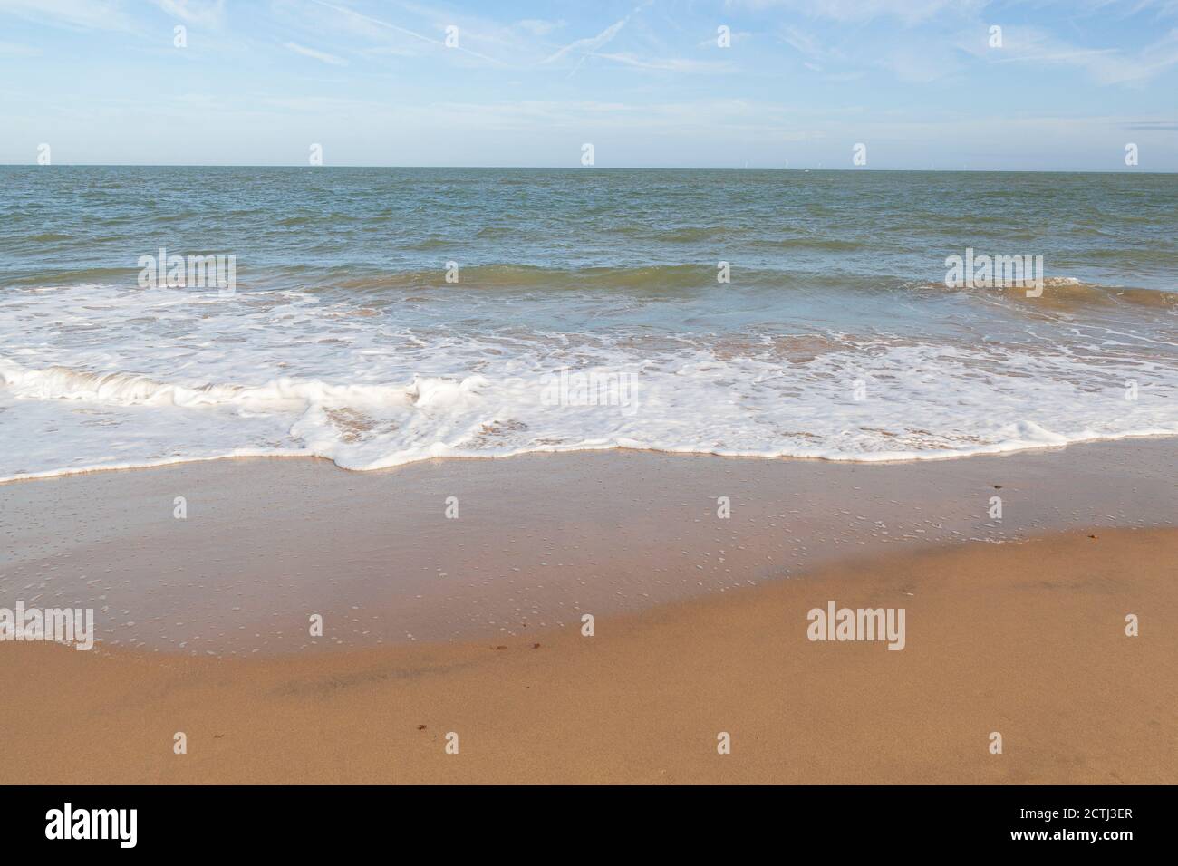 Sandy irish beach Brittas Bay Stock Photo - Alamy