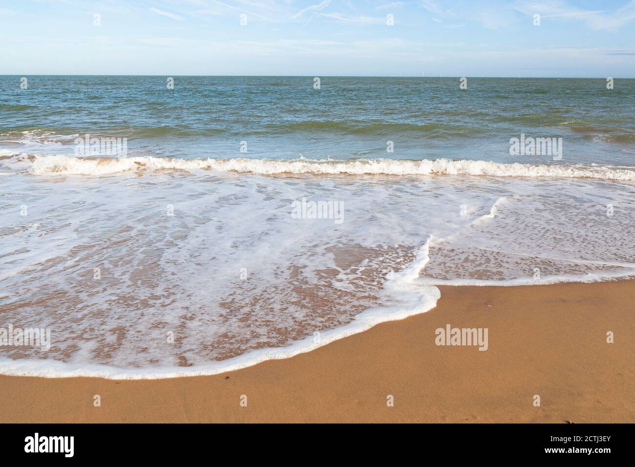Sandy irish beach Brittas Bay Stock Photo - Alamy
