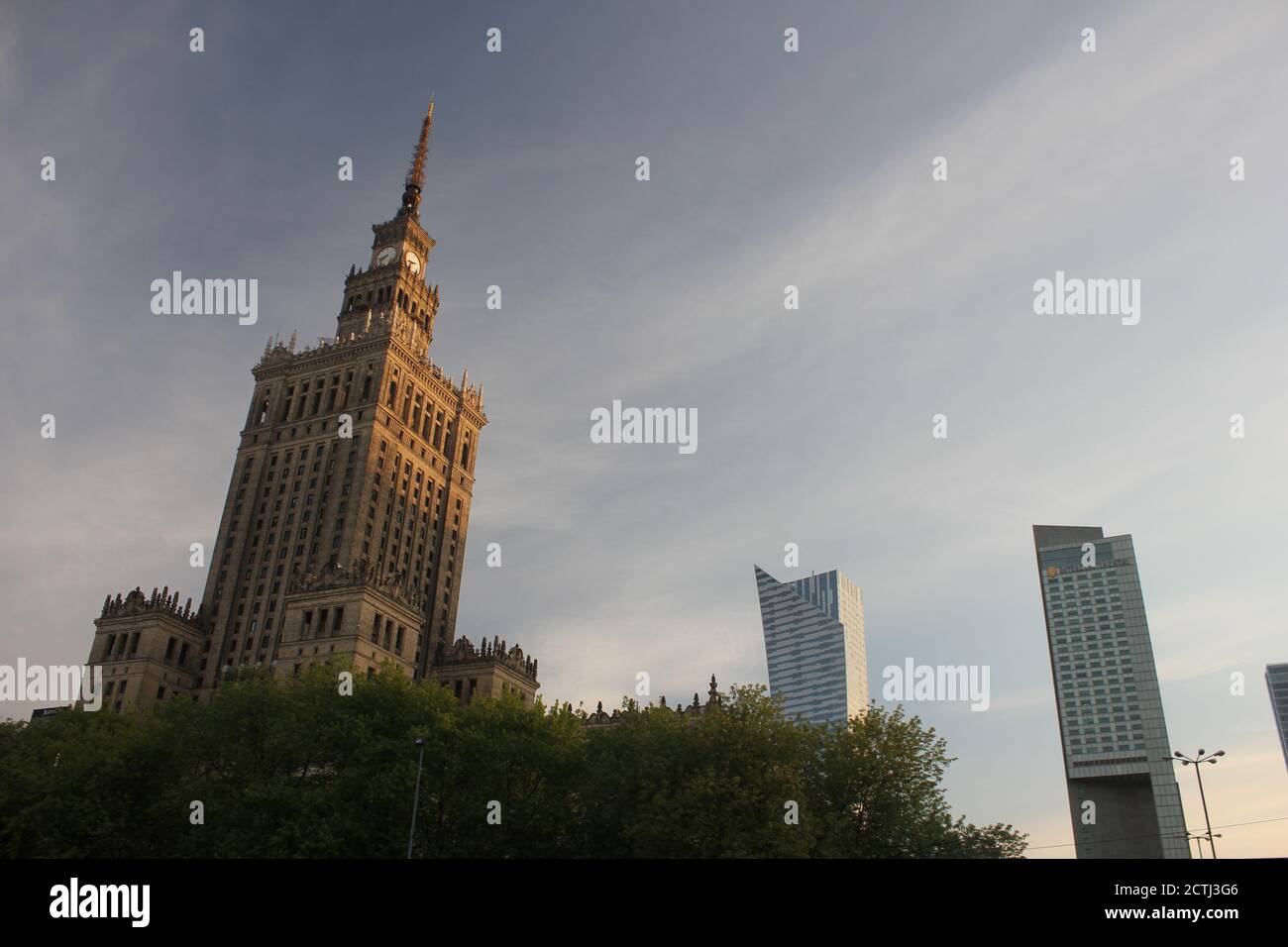 Polish science academy building hi-res stock photography and images - Alamy