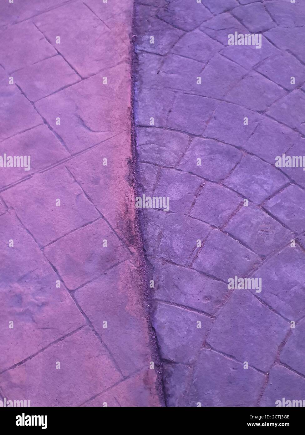 Purple and pink granite blocks. Abstract stone background. Stone tiles ...