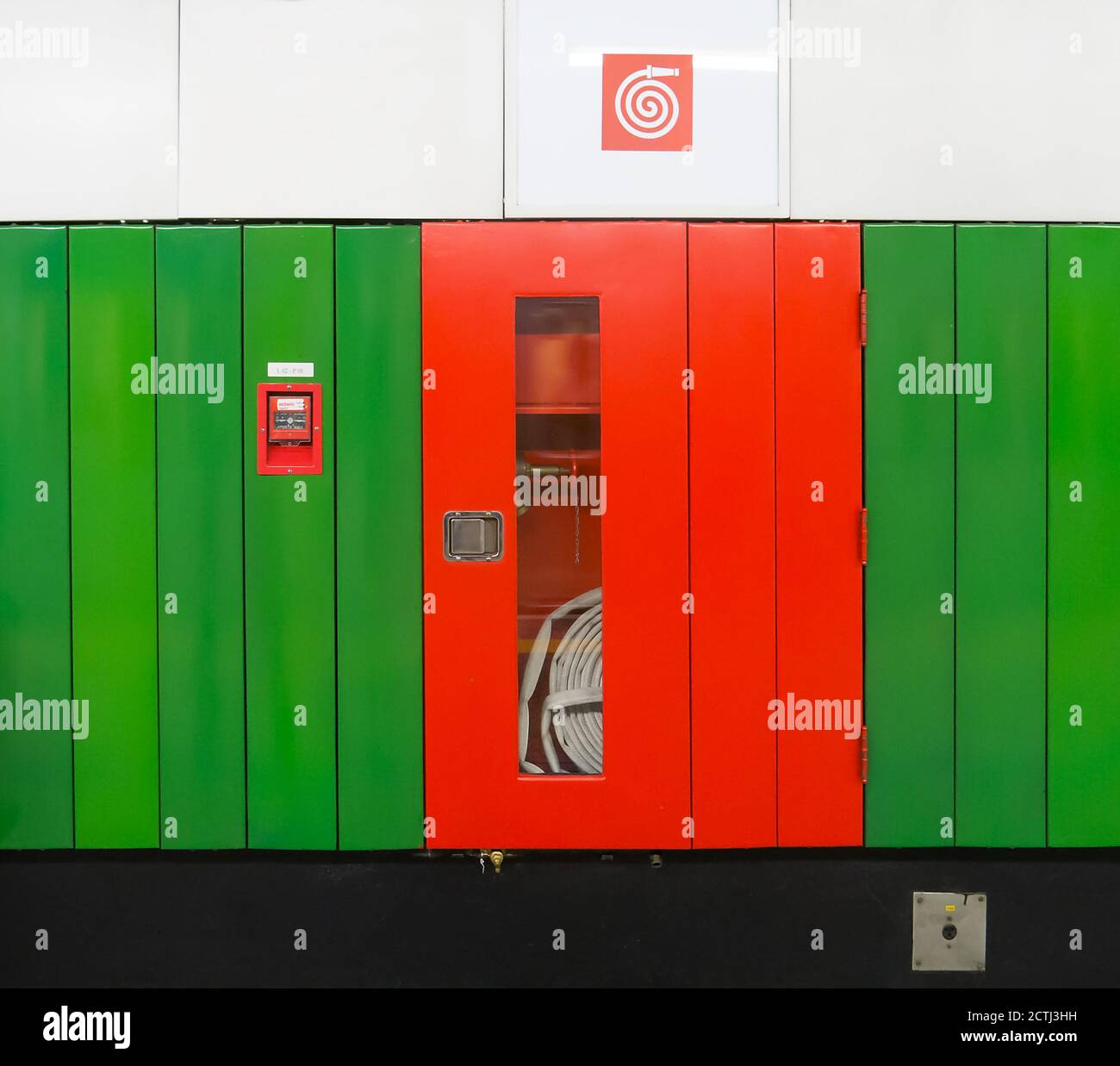 Fire hydrant on brazilian subway station Stock Photo - Alamy