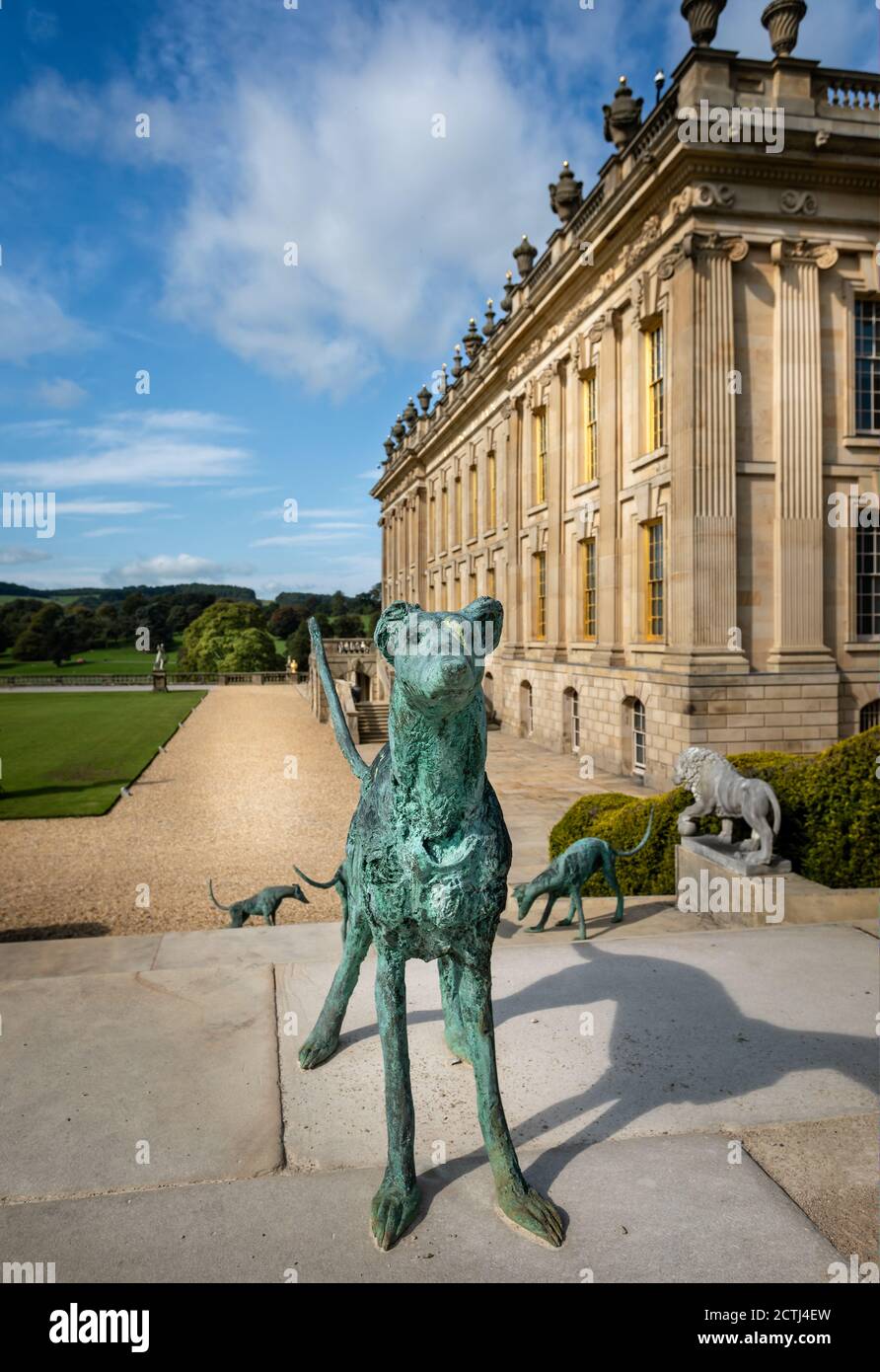 Chatsworth house art hi-res stock photography and images - Alamy