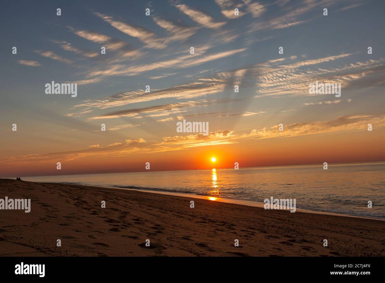 Race Point Beach at sunset, Provincetown, Massachusetts, United States ...