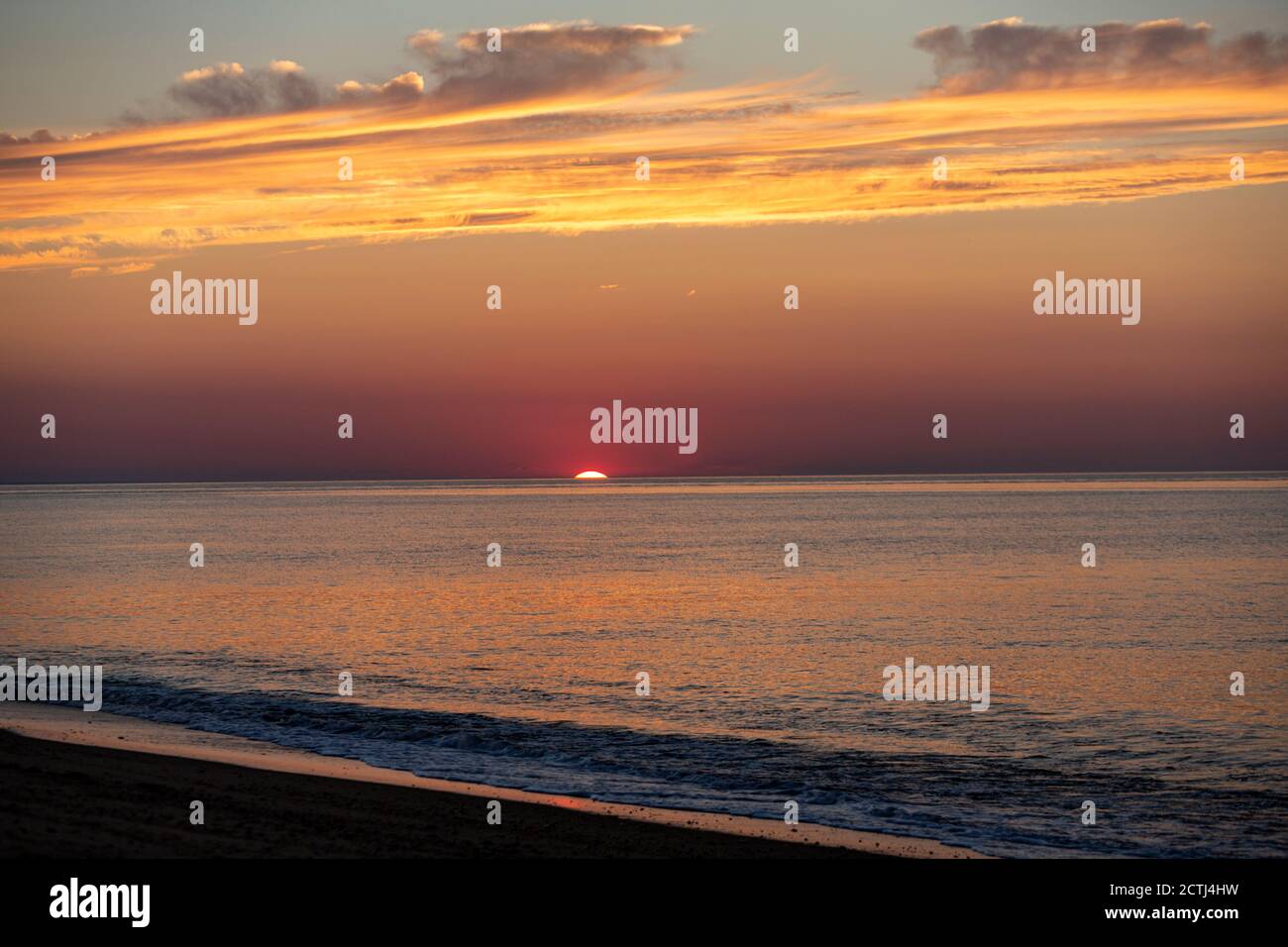 Race Point Beach at sunset, Provincetown, Massachusetts, United States ...
