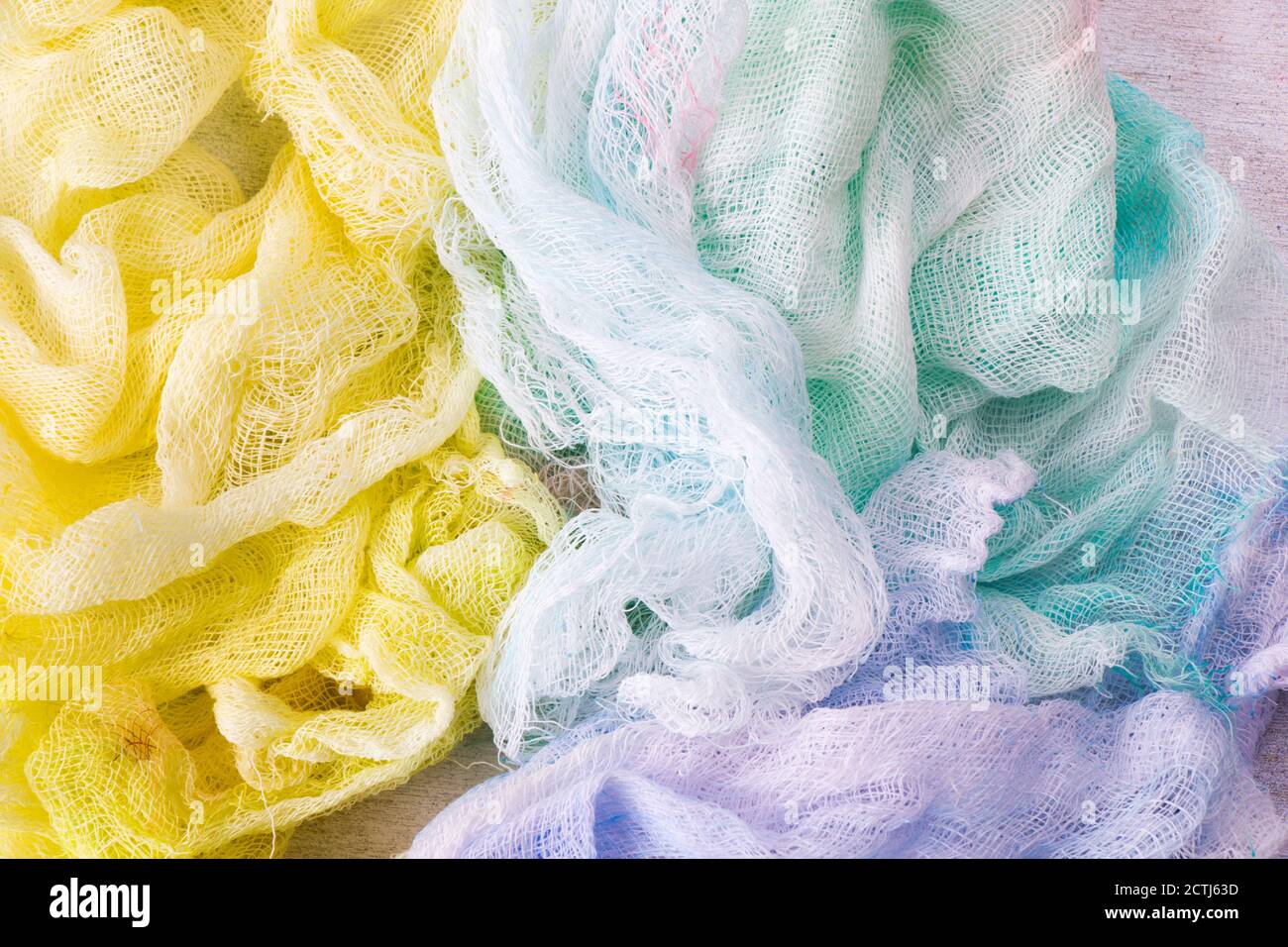 Watercolor cotton clothe background, colored bandage backdrop Stock ...