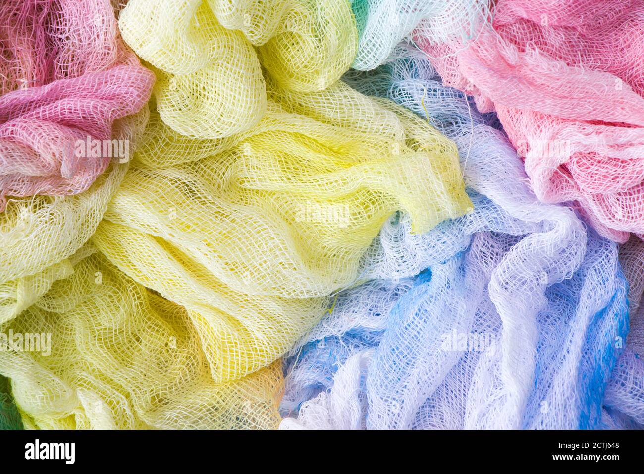 Watercolor cotton clothe background, colored bandage backdrop Stock ...