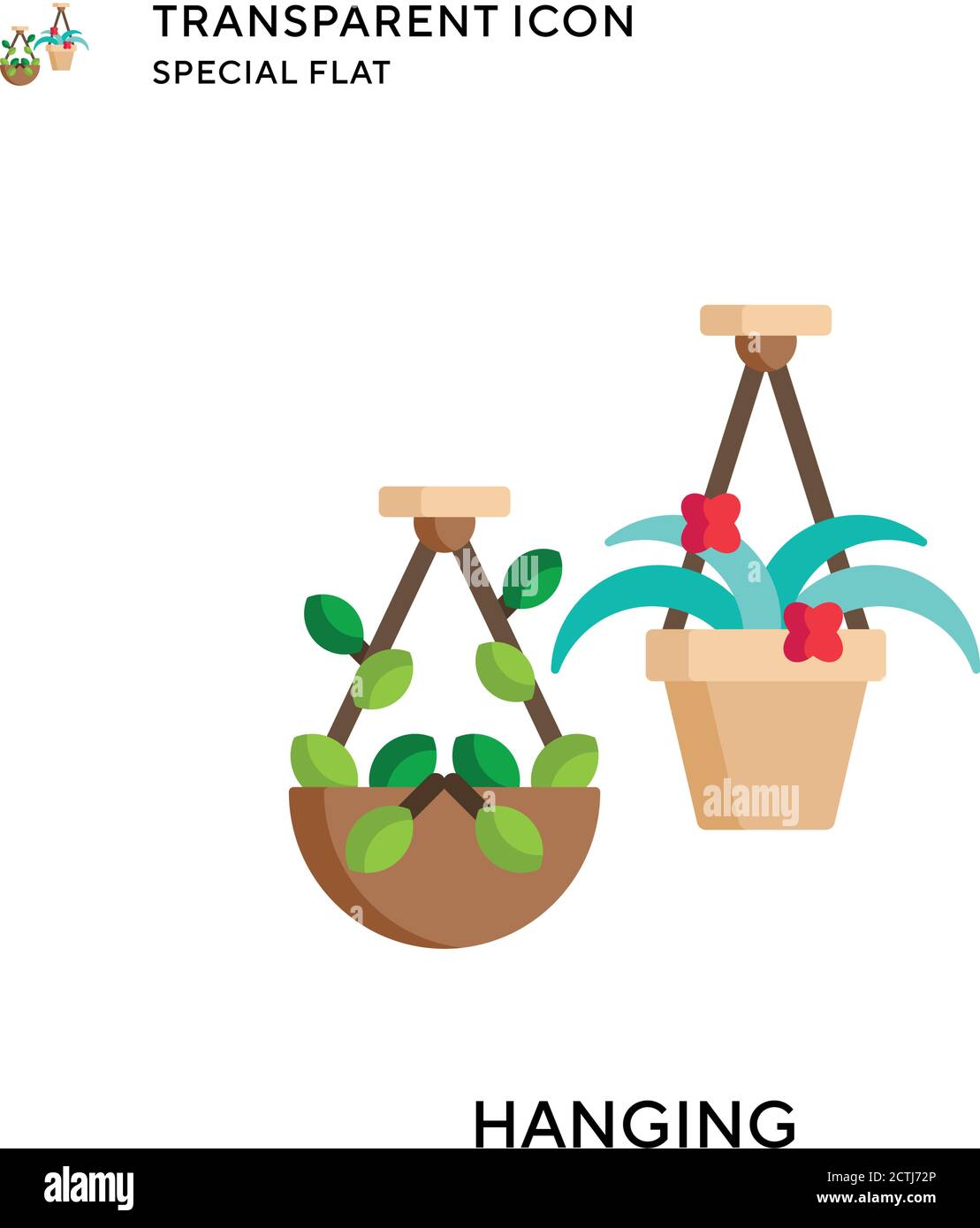 Woman Hanging Picture Stock Vector Images - Alamy