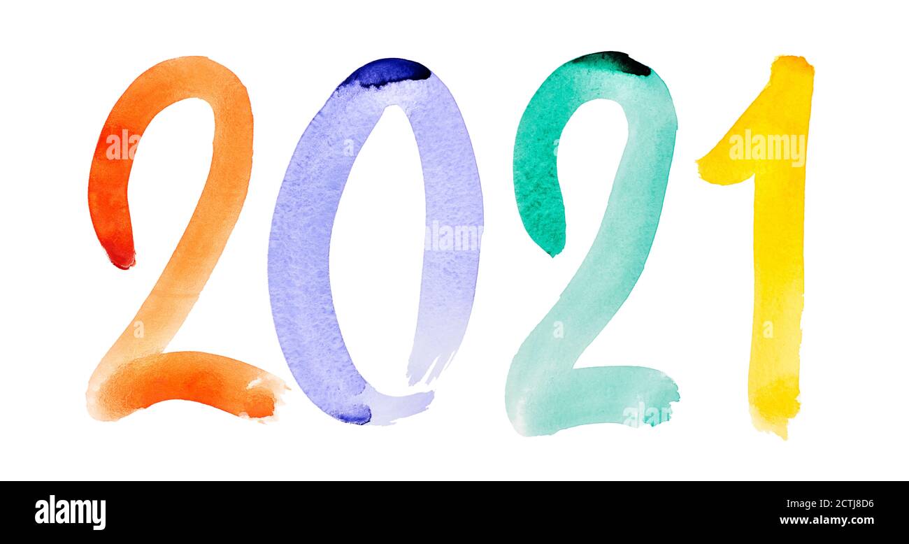 2021 Lettering High Resolution Stock Photography and Images - Alamy