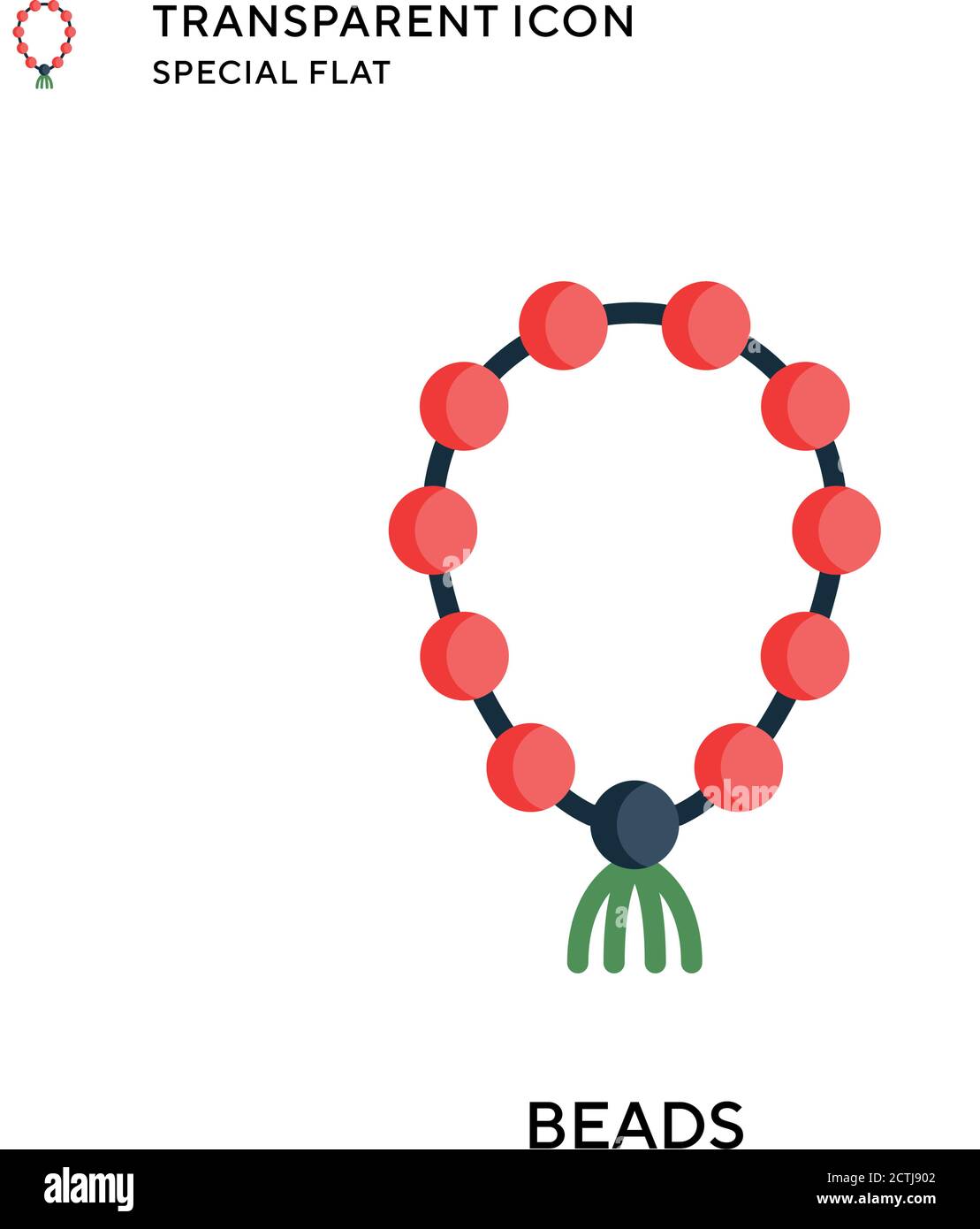 Beading Pattern Stock Vector Images - Alamy