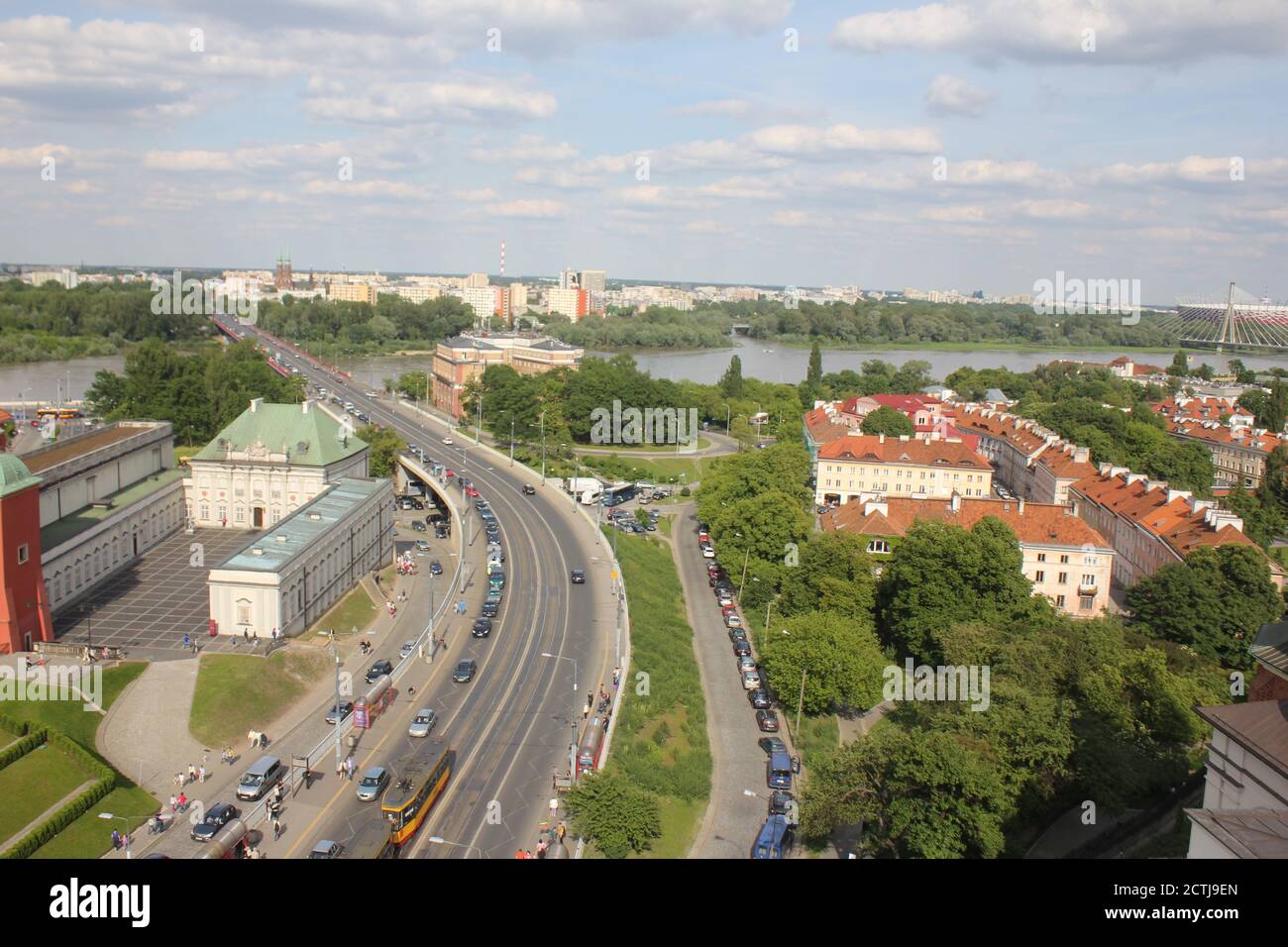 Historic center of Warsaw , Poland Stock Photo - Alamy