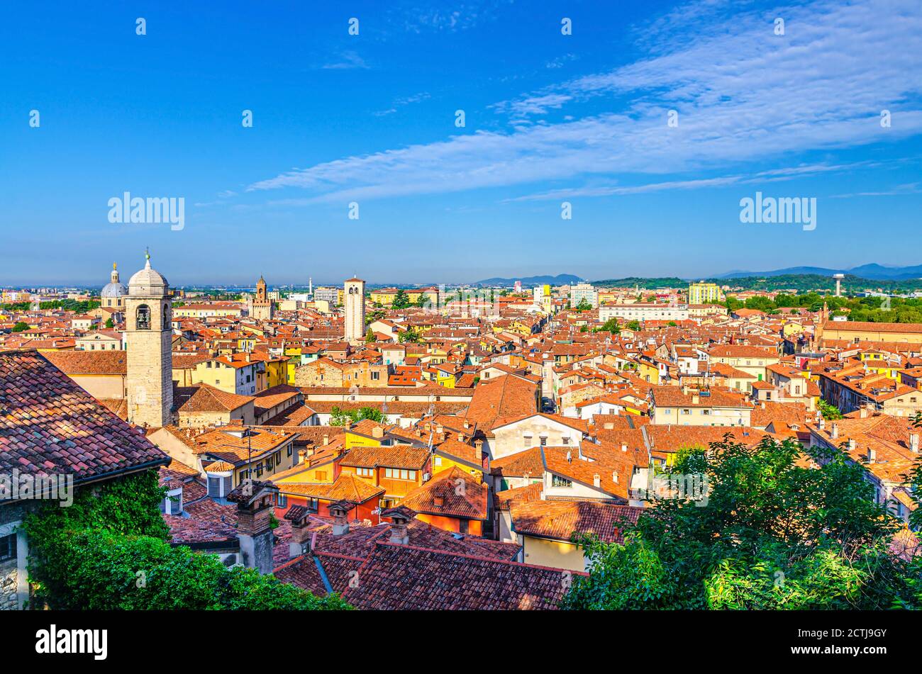 Churches towers red roofs hi-res stock photography and images - Alamy