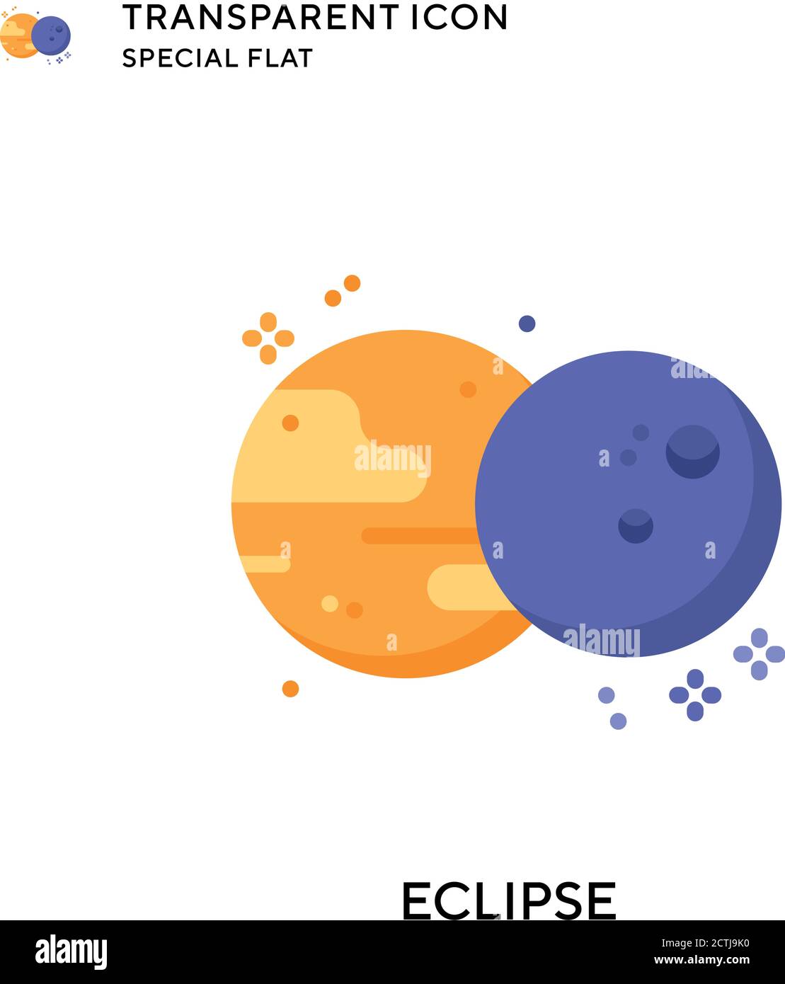 Total lunar eclipse Cut Out Stock Images & Pictures - Alamy