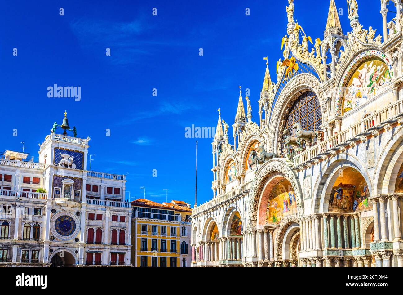 Basilica di San Marco or Cathedral of Saint Mark Roman Catholic church ...