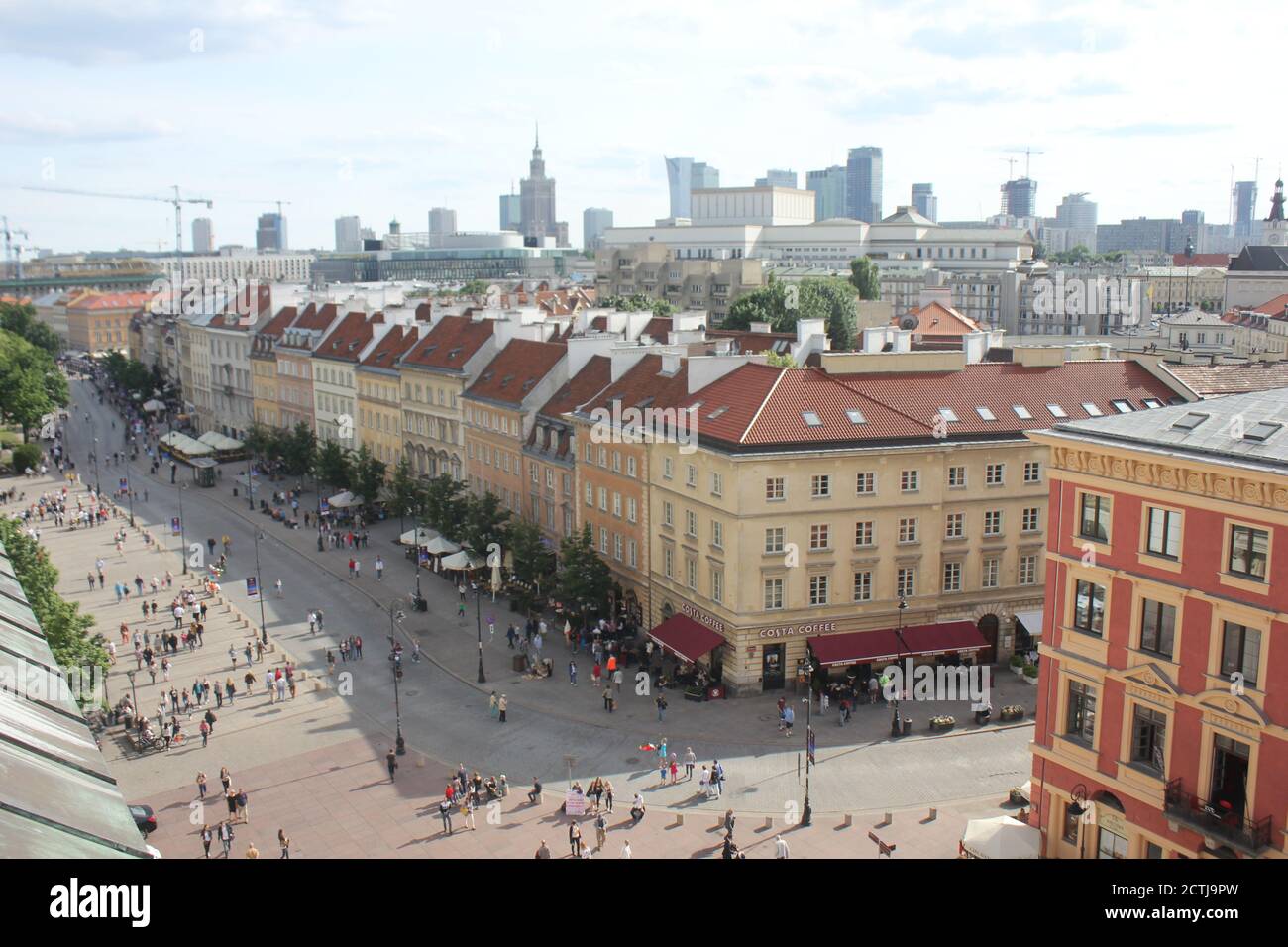 Historic center of Warsaw , Poland Stock Photo - Alamy