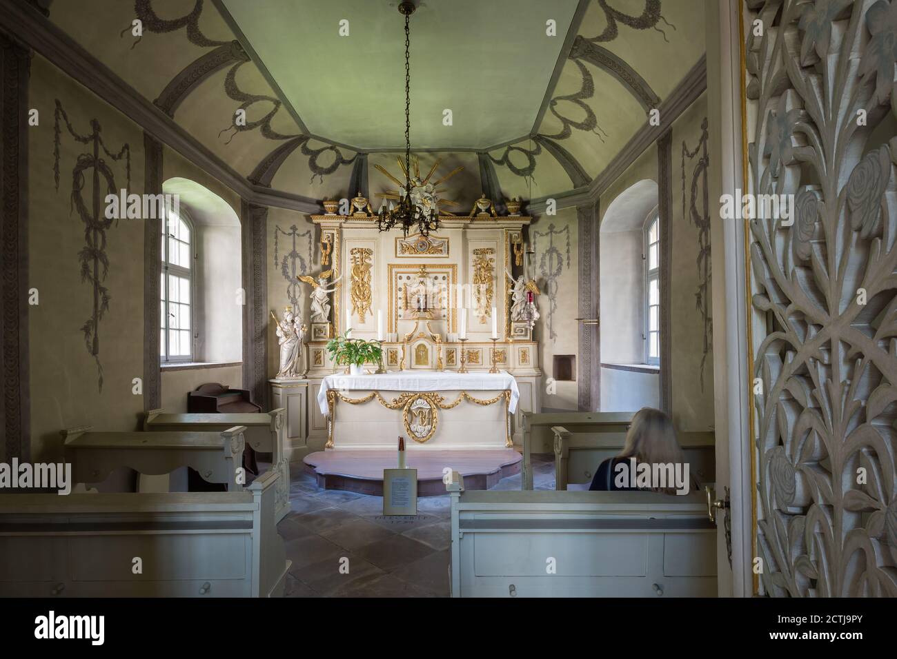 Chapel of Basilika St. Stephanus and St. Vitus in Corvey Monastery ...
