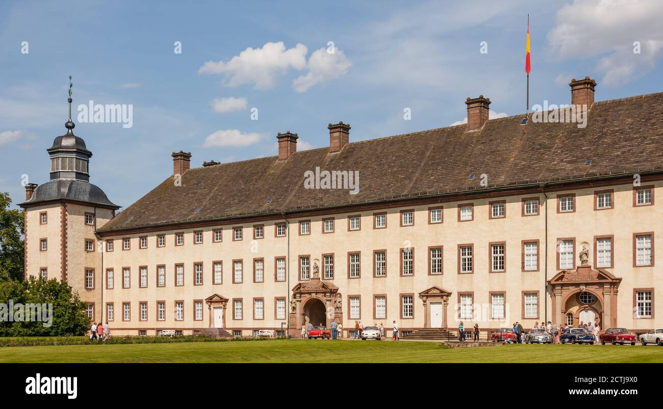 West facade of Corvey Castle in Höxter, Germany Stock Photo - Alamy