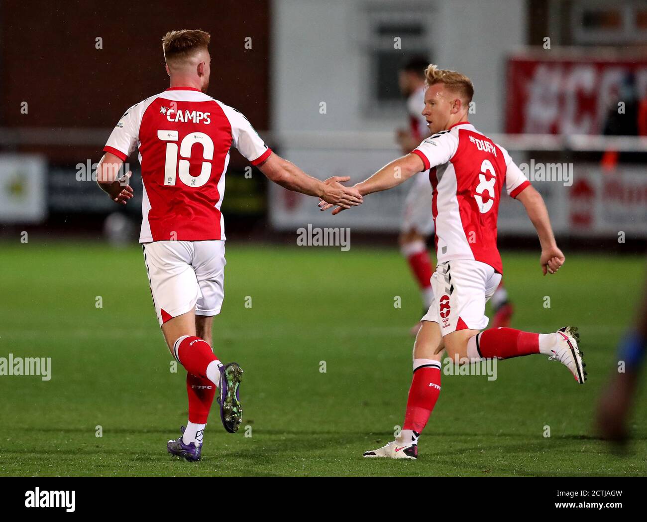 Fleetwood towns callum camps hi-res stock photography and images - Alamy