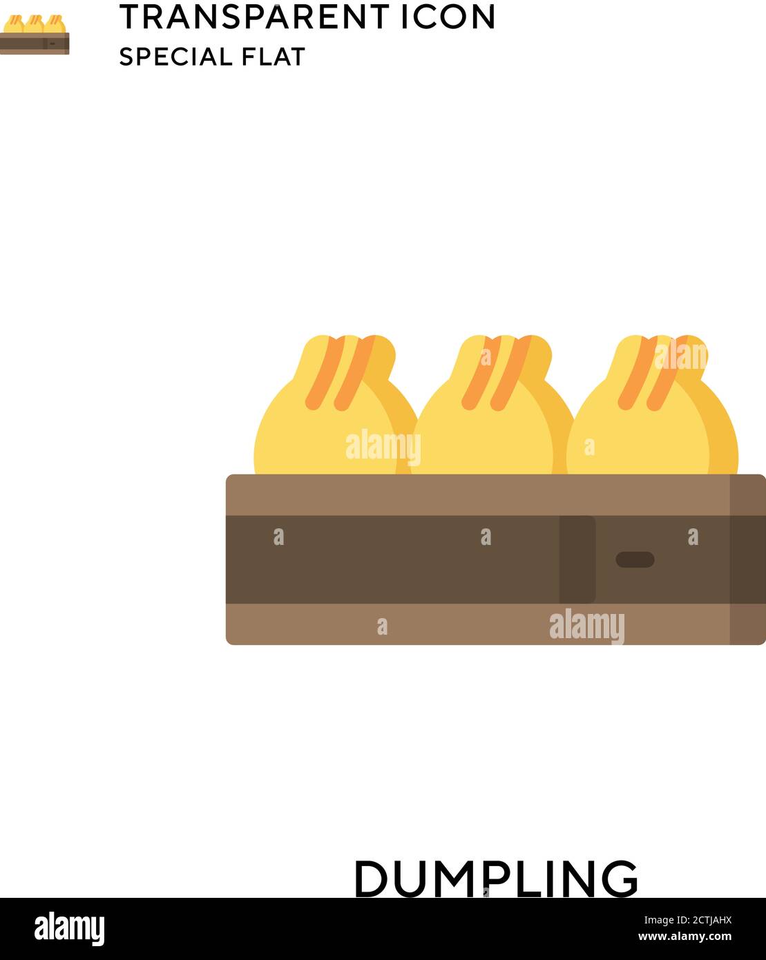 Flat rice dumpling Cut Out Stock Images & Pictures - Alamy